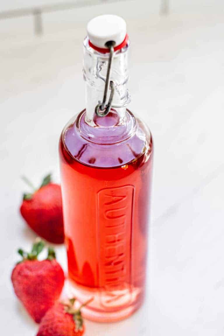 Strawberry Infused Vodka - Mint and Twist