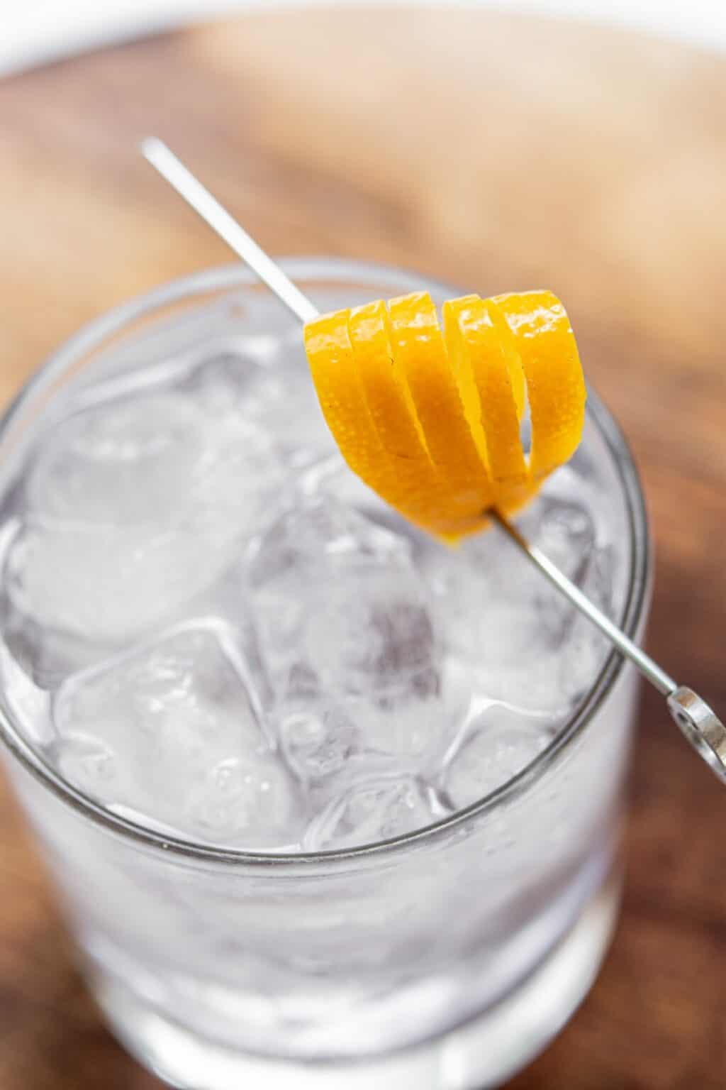 Three Easy Cocktail Garnishes - Mint and Twist